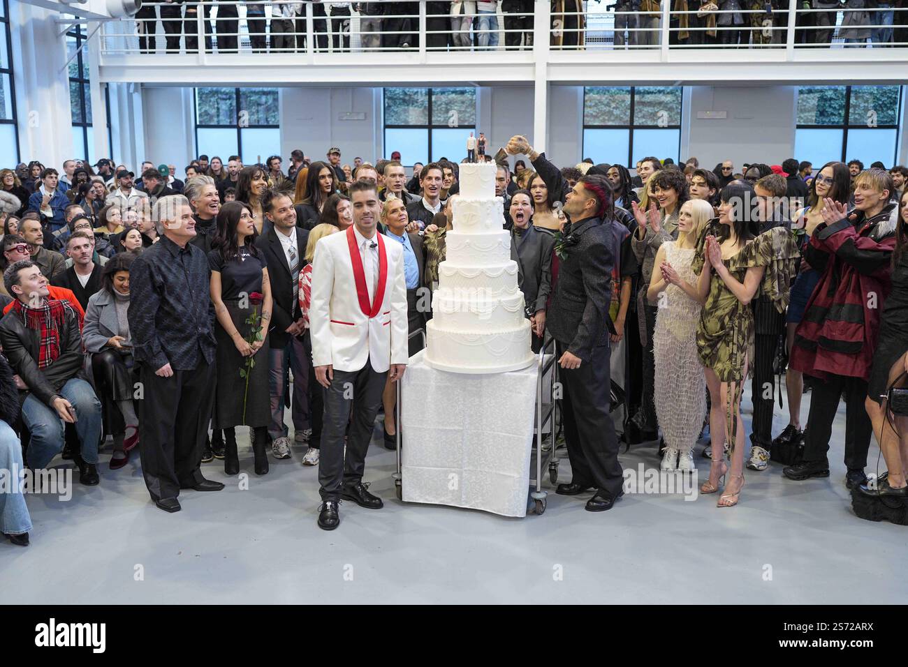 Milan, Italy. 18th Jan, 2025. Men's Fashion, Fall Winter 2025/26 ...