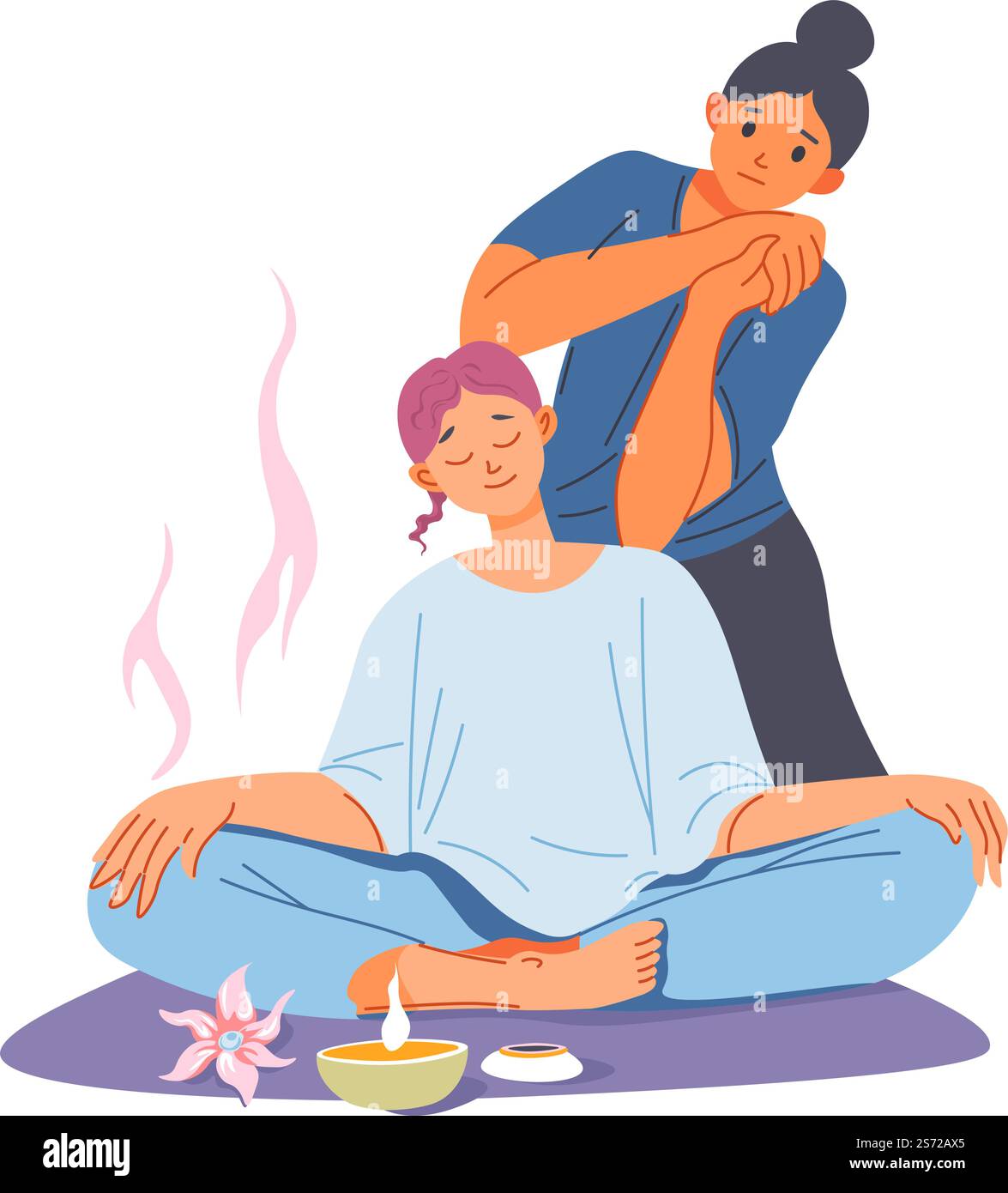 Procedures in spa salon for people caring for health and wellbeing ...