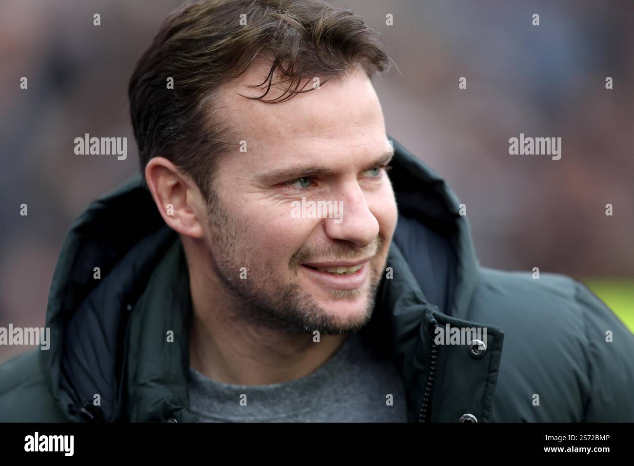 Watford manager Tom Cleverley during the Sky Bet Championship match at ...
