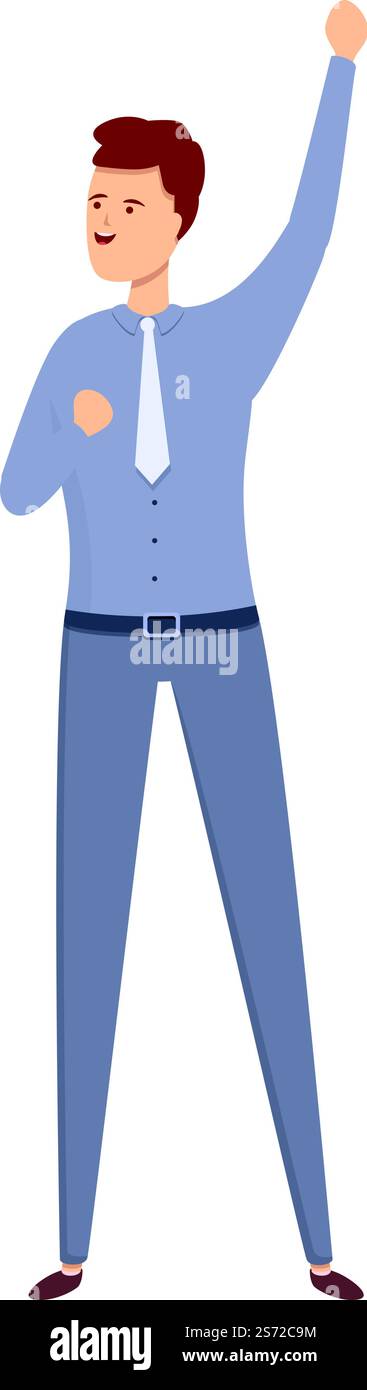 Business win icon cartoon vector. Emotion brain. Strategy mind ...