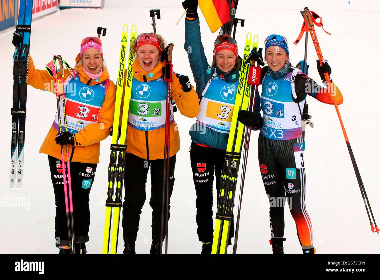 Wunderschone Biathlon Damen Kader Bild