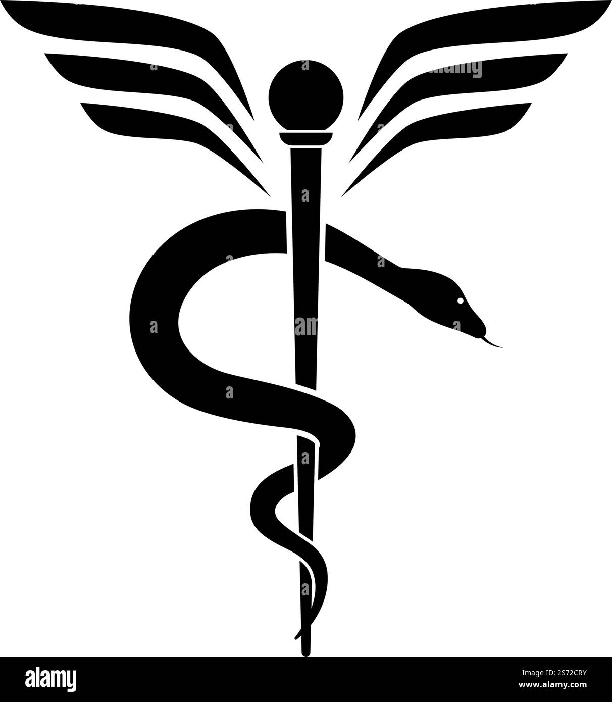 Snake logo,Pharmacy logo vector ilustration template Stock Vector Image ...