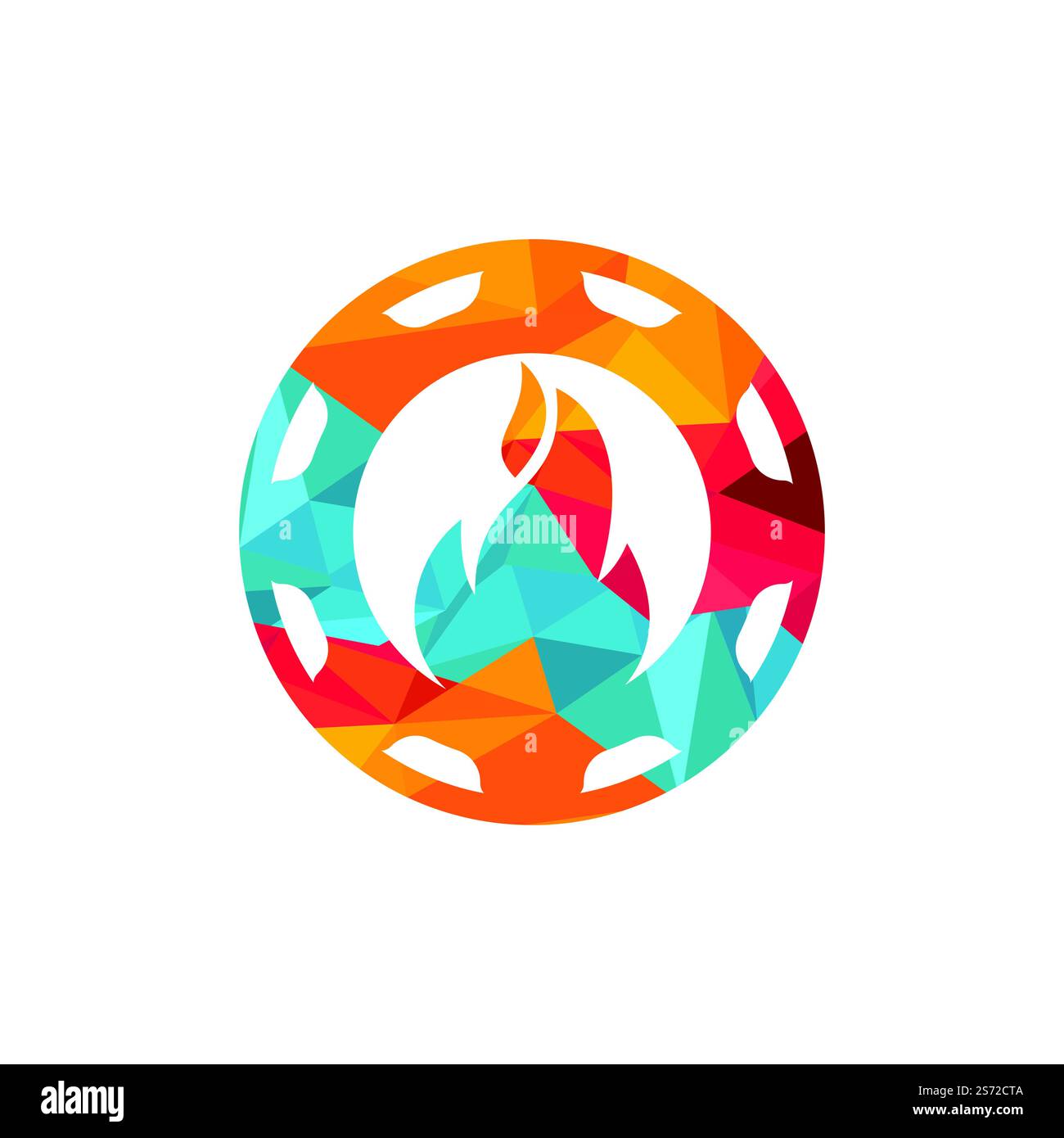 Gear and fire vector logo design template Stock Vector Image & Art - Alamy