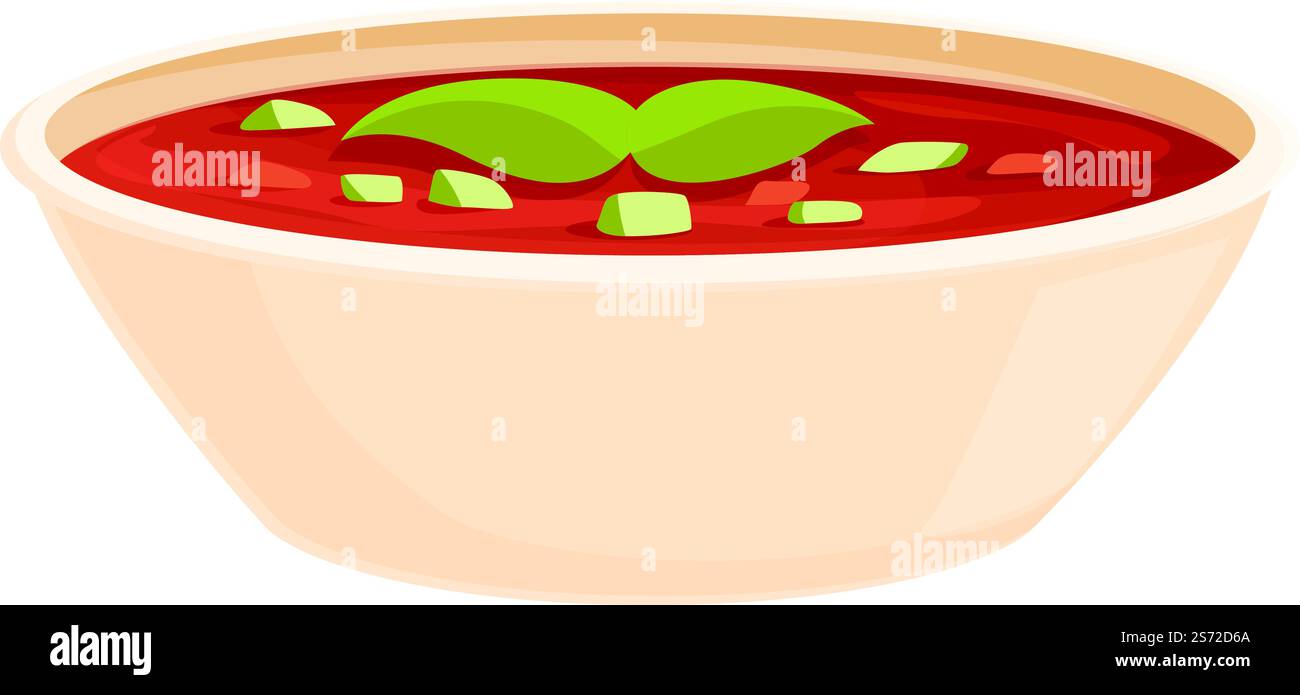 Cooking soup spain Stock Vector Images - Alamy