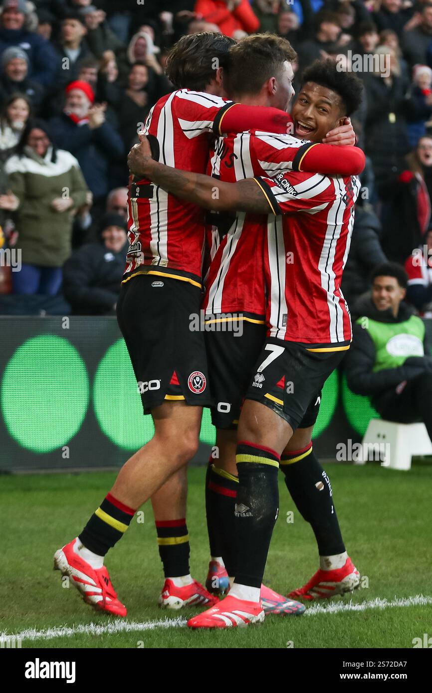 Sheffield, UK. 18th Jan, 2025. Harrison Burrows Of Sheffield United ...