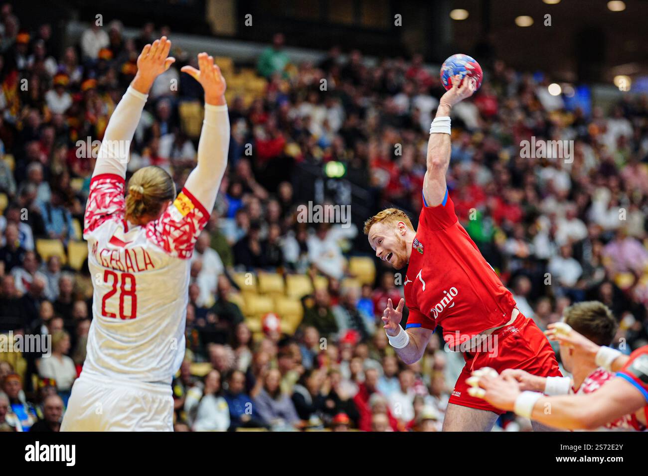 Wurf/Tor Tomas Piroch (Tschechien, #07) DEN, Tschechien vs. Polen ...
