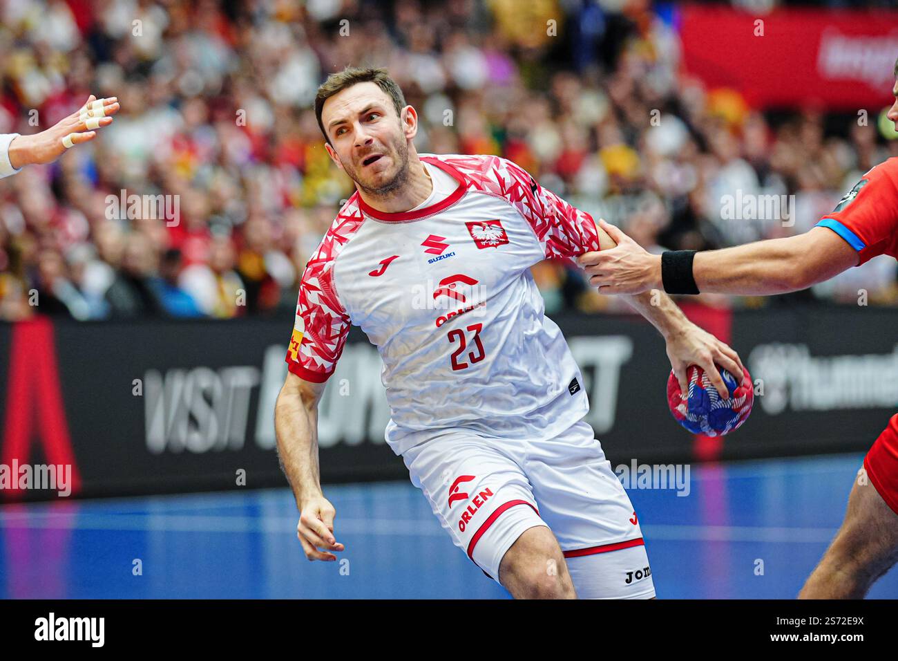 Arkadiusz Moryto (Polen, #23) DEN, Tschechien vs. Polen, Handball, IHF ...