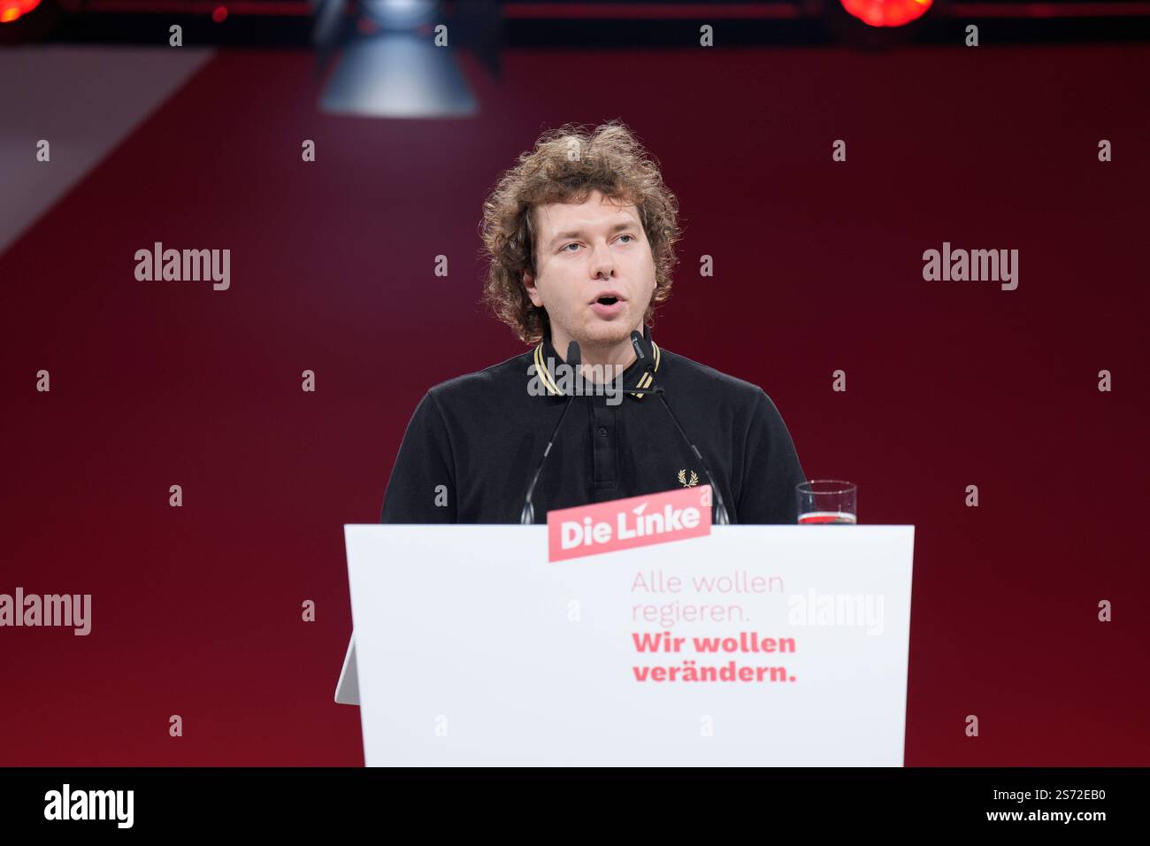 Bundesparteitag, Die Linke, Tim Roschik, Jugendverband ...