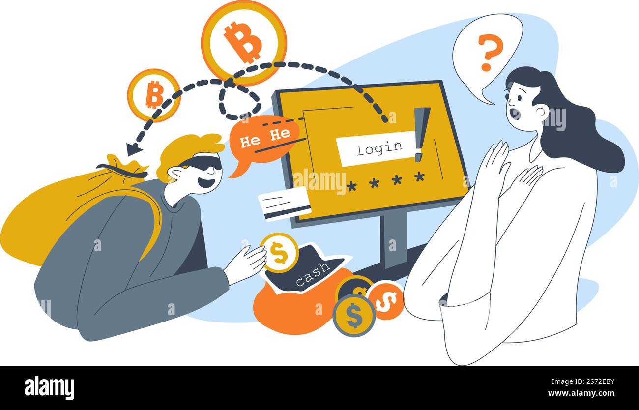 Female attack victim Stock Vector Images - Alamy