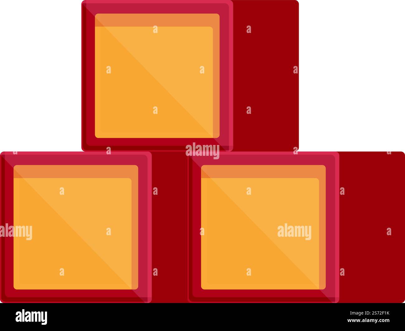 Cube toy icon cartoon vector. Shop store. Wood game. Cube toy icon ...