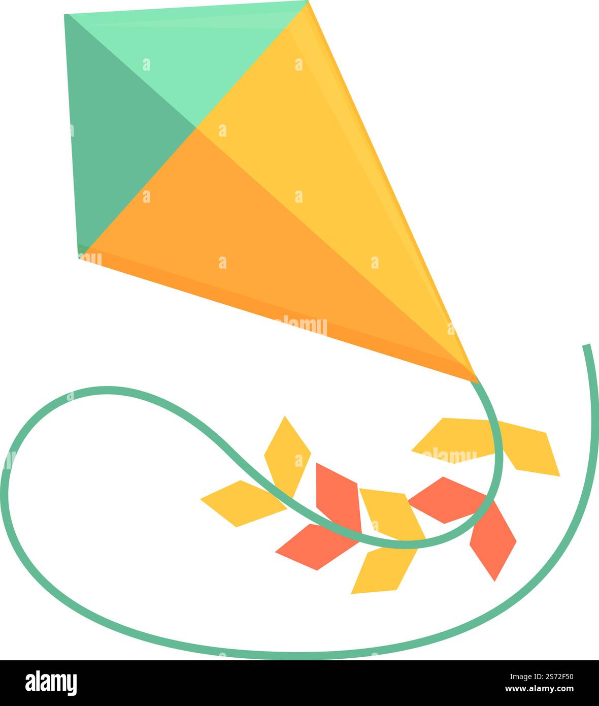 Fly kite icon cartoon vector. Store toy. Child kid. Fly kite icon ...