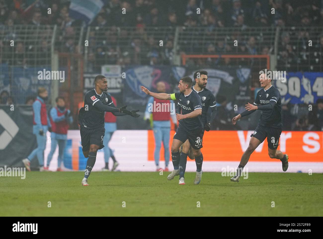 Vonovia Ruhrstadion, Bochum, Germany. 18th Jan, 2025. Myron Boadu of ...
