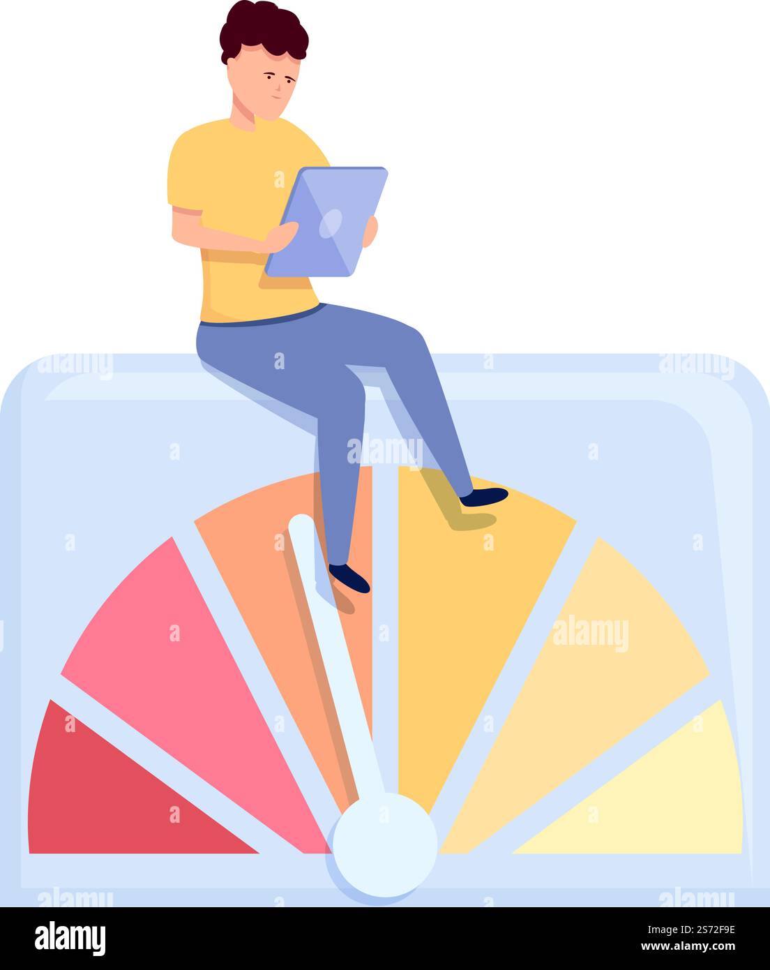 Dashboard unit icon cartoon vector. Strategic time. Test leader ...