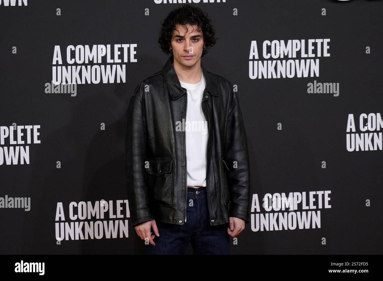 Damiano Gavino attends the photocall of the movie 'A Complete Unknown ...
