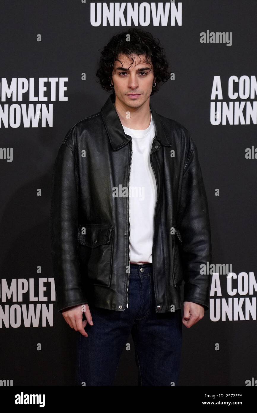 Damiano Gavino attends the photocall of the movie 'A Complete Unknown ...