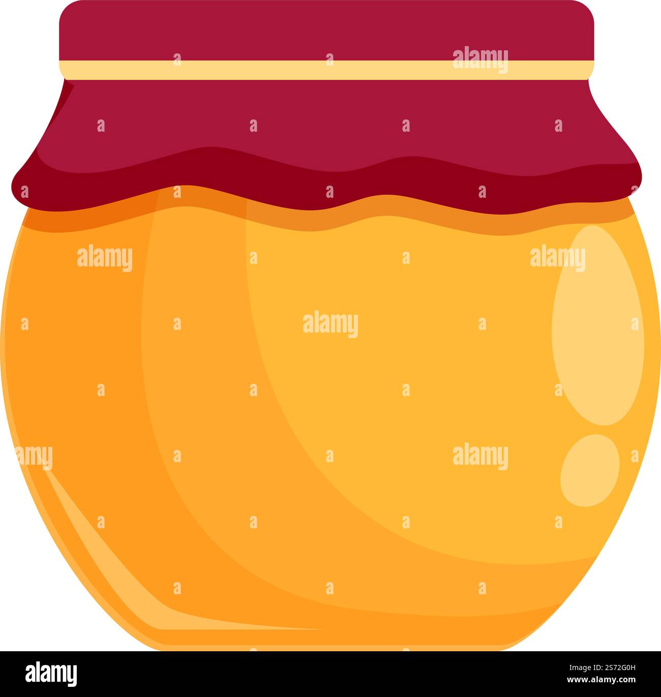 Honey jar icon cartoon vector. Sugar food. Protein seed. Honey jar icon ...