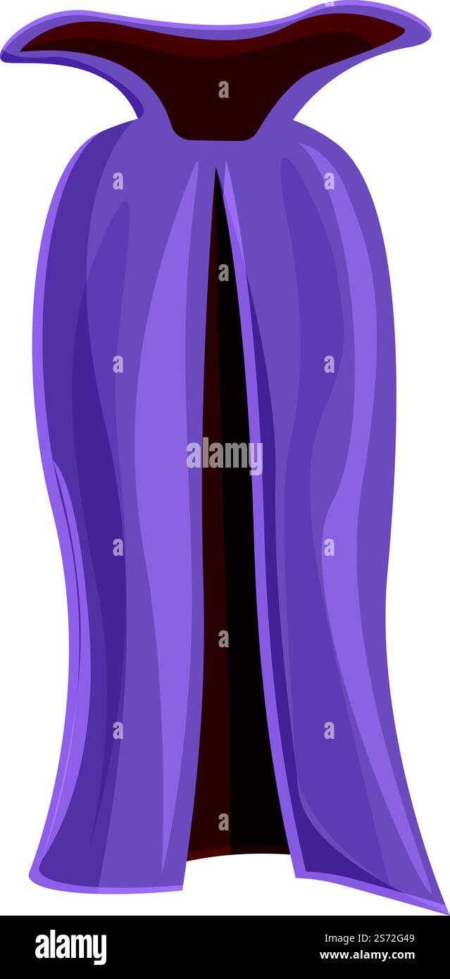 Cloak cloth icon cartoon vector. Super hero. Red mantle. Cloak cloth ...