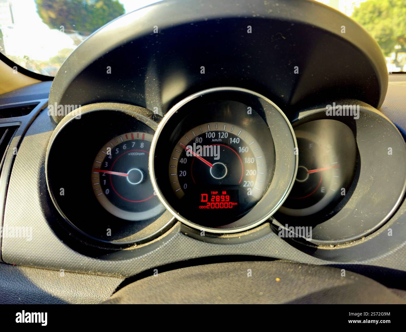 Electronic instrument panel electric vehicle hi-res stock photography ...