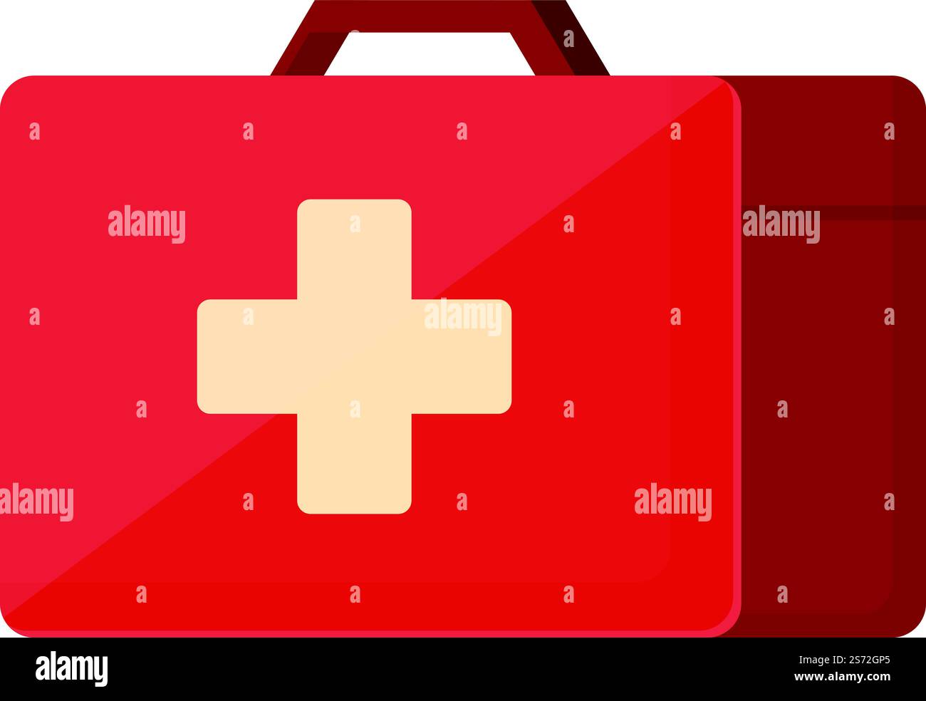 Lifeguard first aid kit icon cartoon vector. Ocean guard. Life safety ...