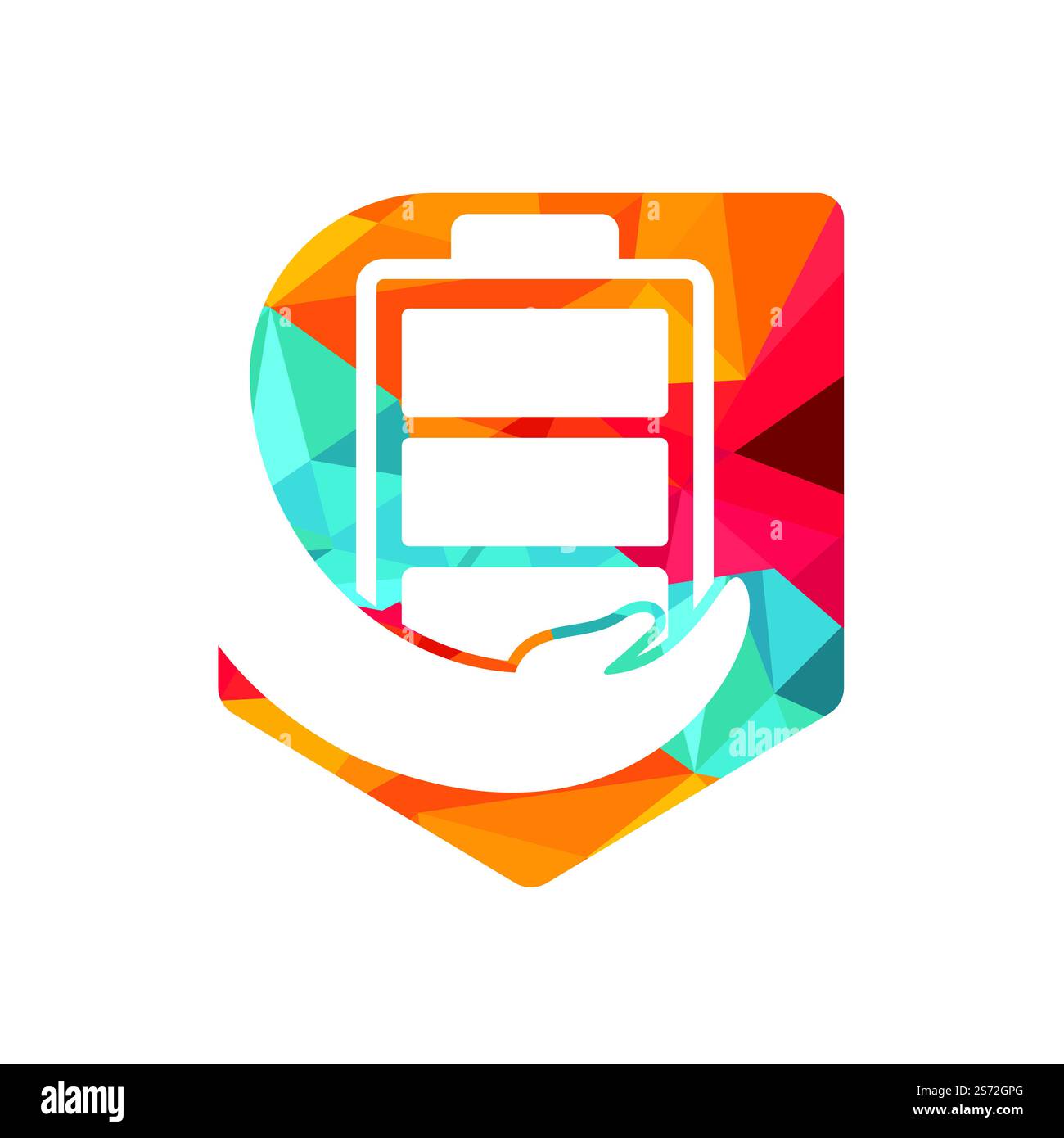 Save battery vector logo template illustration Stock Vector Image & Art ...