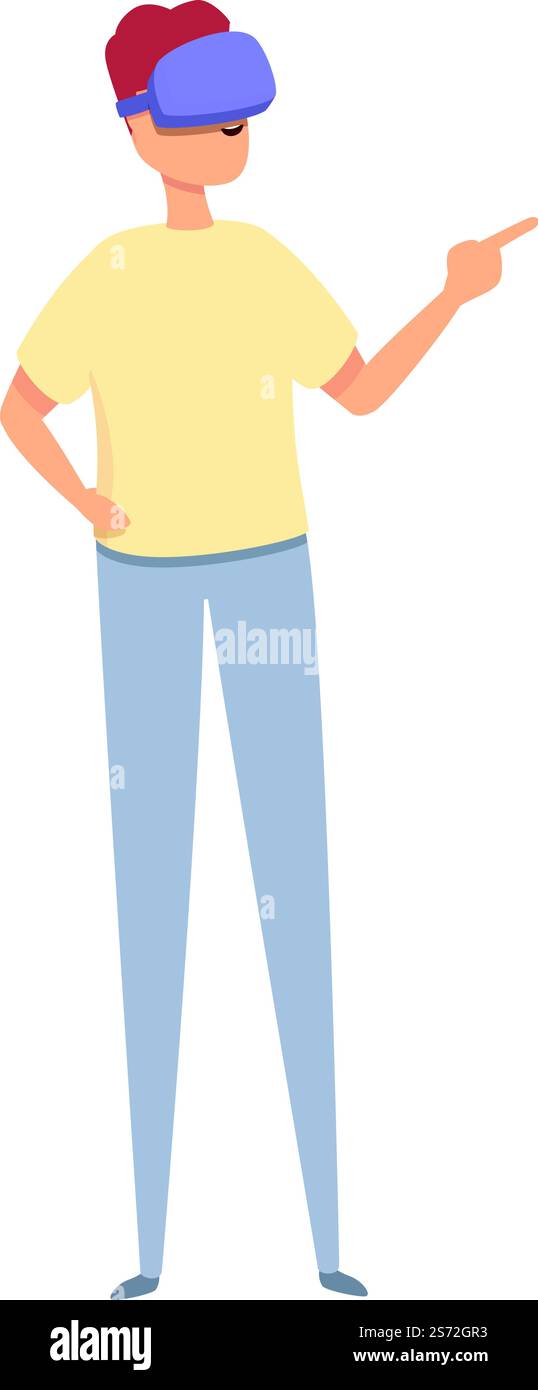 Vr glasses icon cartoon vector. Online video. Real walk. Vr glasses ...