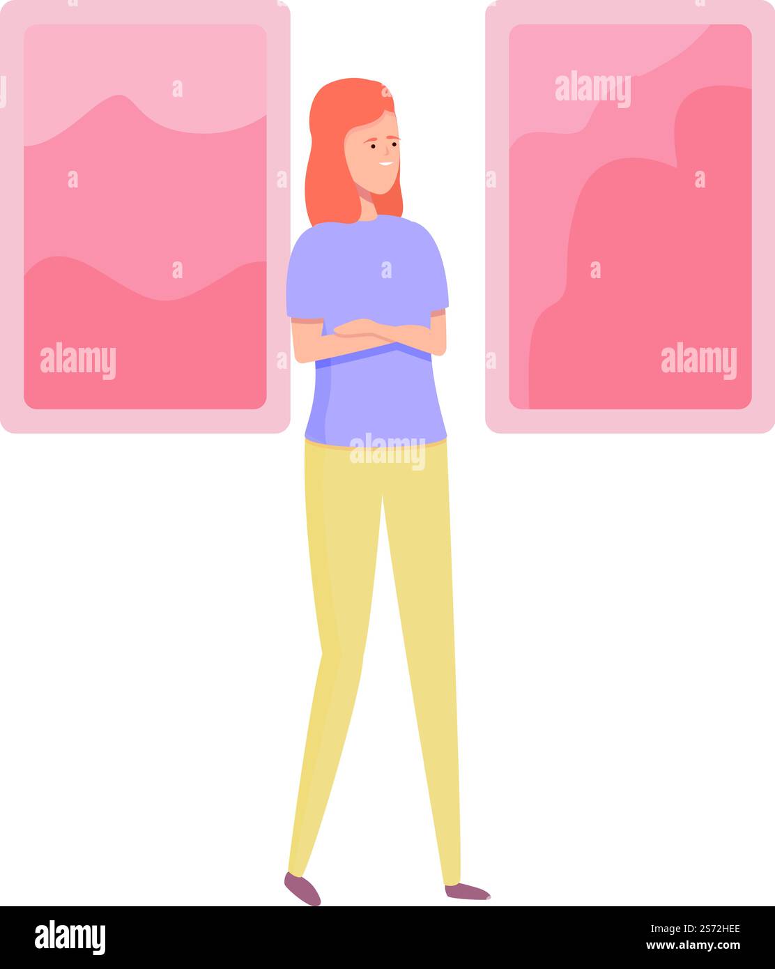 Museum art tour icon cartoon vector. Real walk. Gallery house. Museum ...