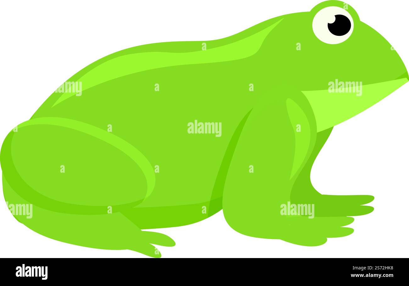 Lake frog icon cartoon vector. Cute toad. Animal jump. Lake frog icon ...