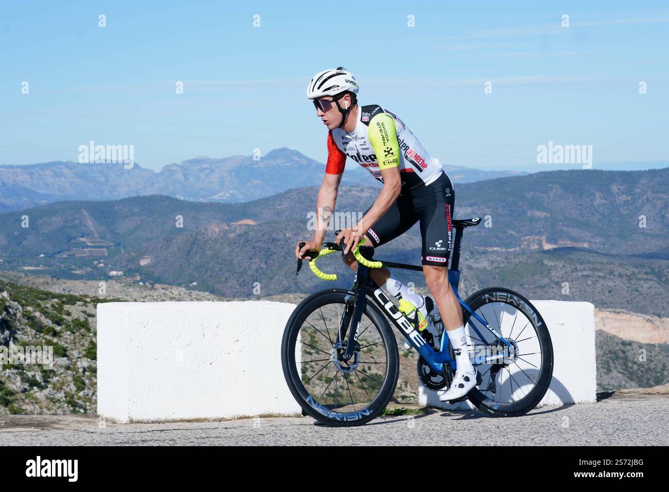 a training session of Belgian cycling team Intermarche-Wanty, in ...