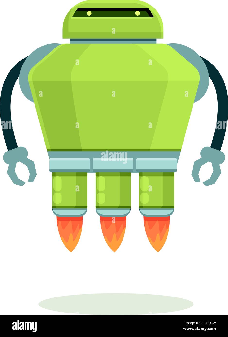 Monster robot icon cartoon vector. Cute toy. Future android. Monster ...