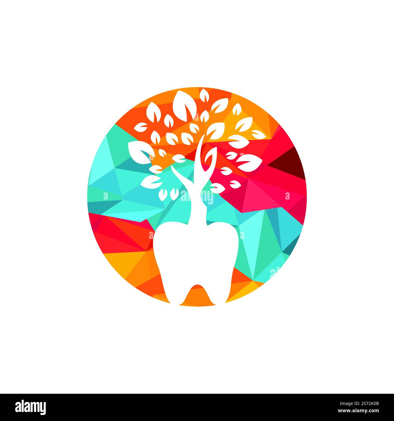 Dental tree vector logo design template. Dental tree vector logo ...