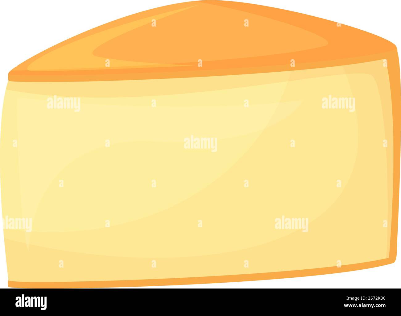 Cheese cake piece icon cartoon vector. Dutch food. Holland cuisine ...