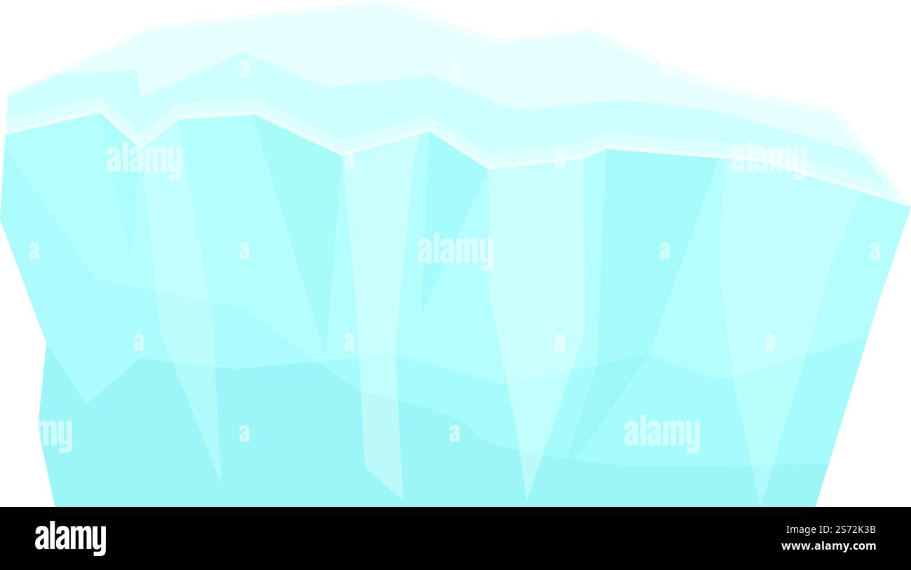 Ice icon cartoon vector. Arctic glacier. Ice berg. Ice icon cartoon ...
