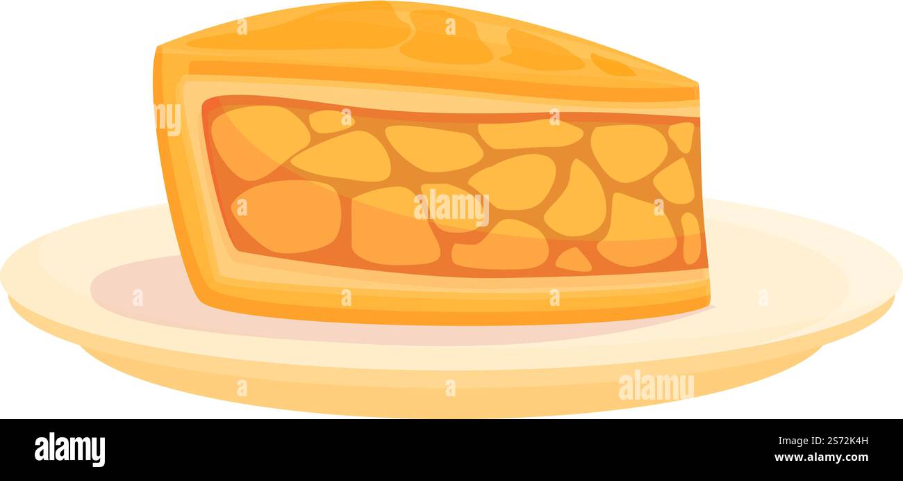 Dutch cuisine cake icon cartoon vector. Board food. Pancake food. Dutch ...