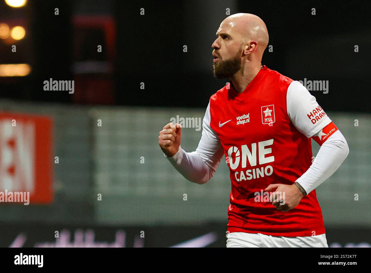 MAASTRICHT, NETHERLANDS - JANUARY 18: Bryan Smeets of MVV Maastricht ...