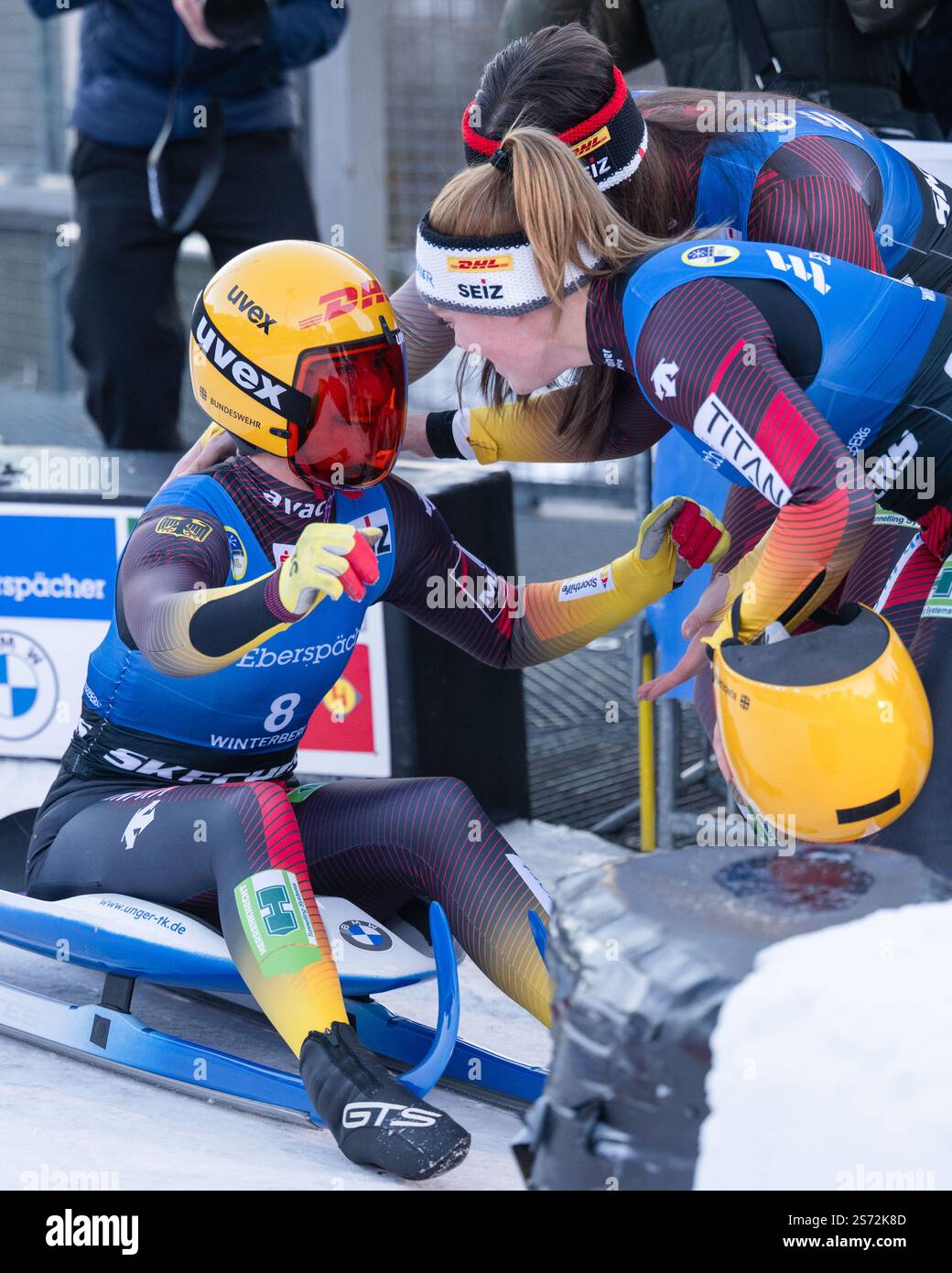 Winterberg, Germany. 18th Jan, 2025. Luge: World Cup/European ...
