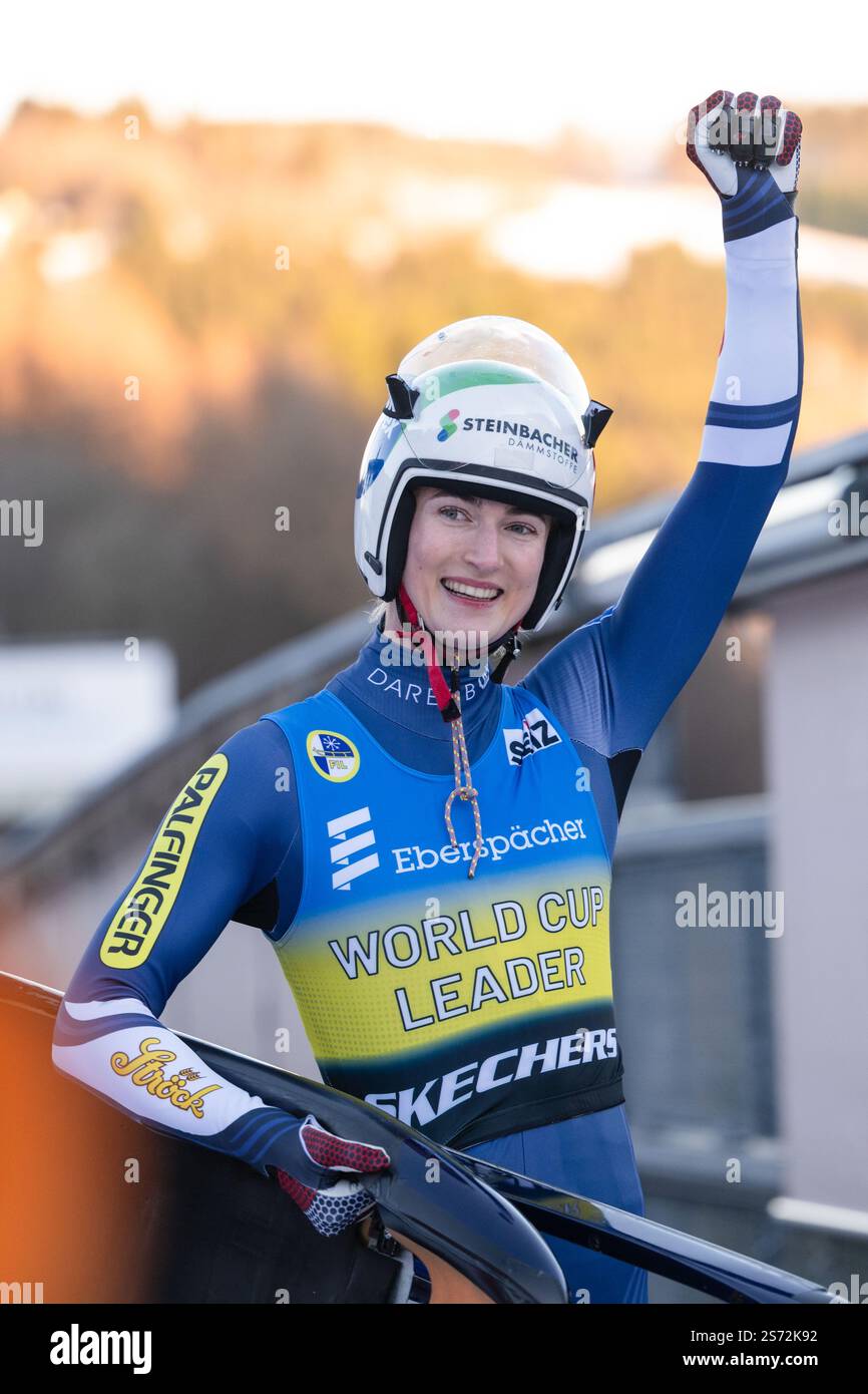 Winterberg, Germany. 18th Jan, 2025. Luge: World Cup/European ...
