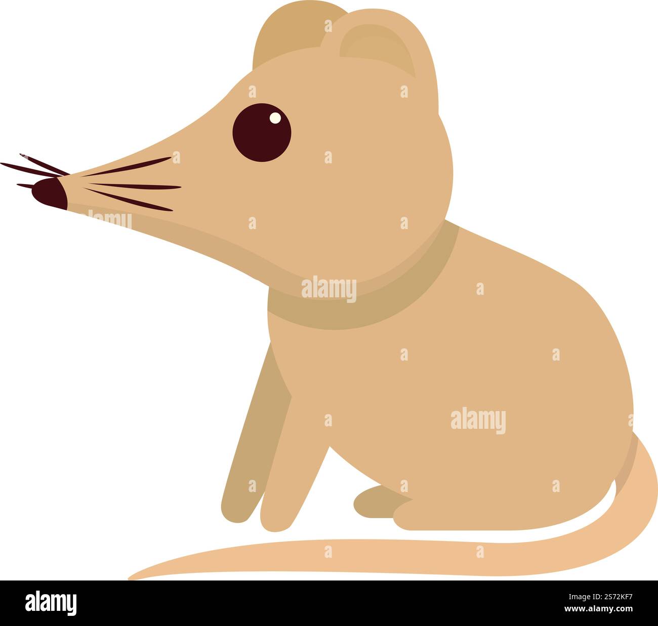Wild shrew icon cartoon vector. Farm animal. Nature mouse. Wild shrew ...
