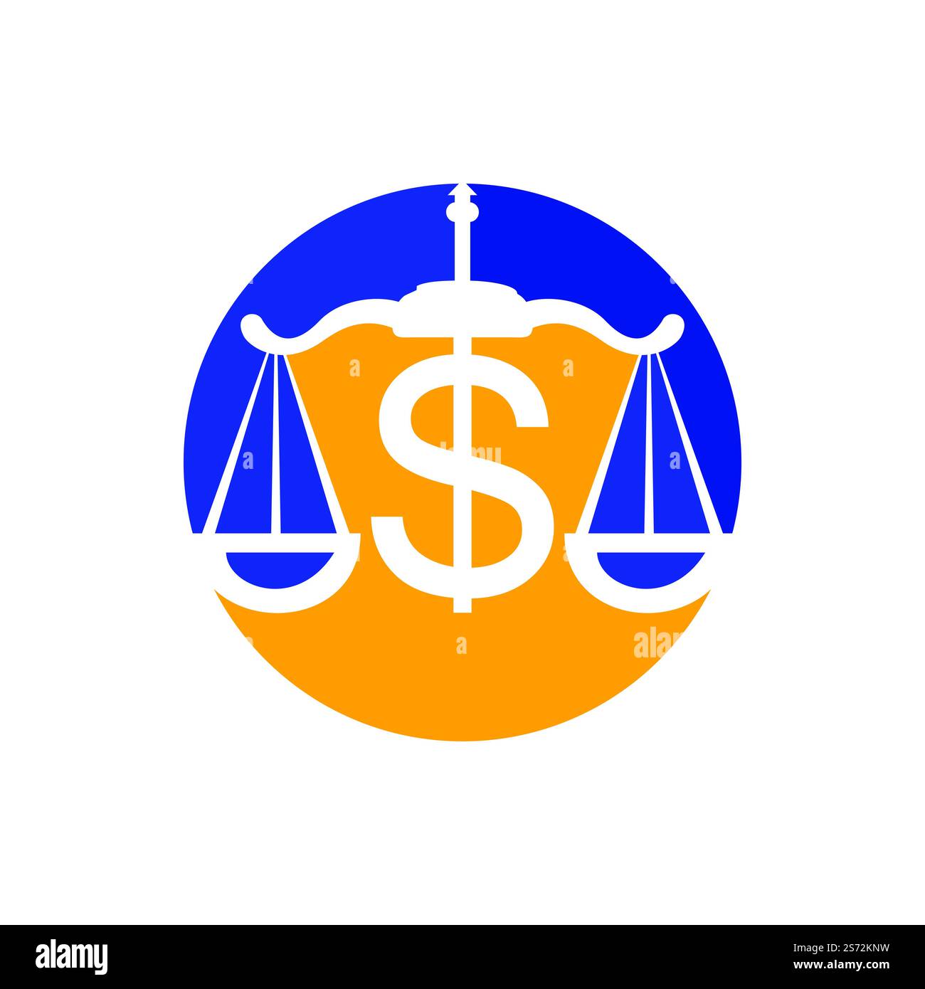 Money scale vector logo design. Dollar balance finance logo concept ...