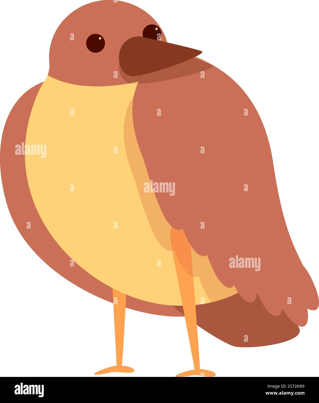 Small sparrow icon cartoon vector. Tree bird. Home bird. Small sparrow ...
