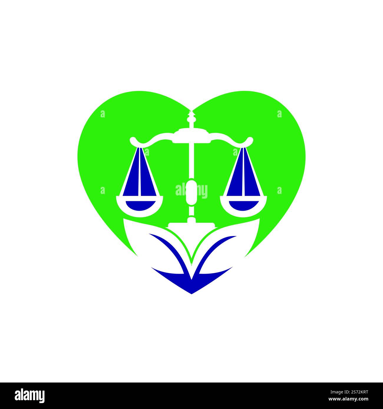 Nature Law Firm Logo design template. Green Scales logo concept Stock ...