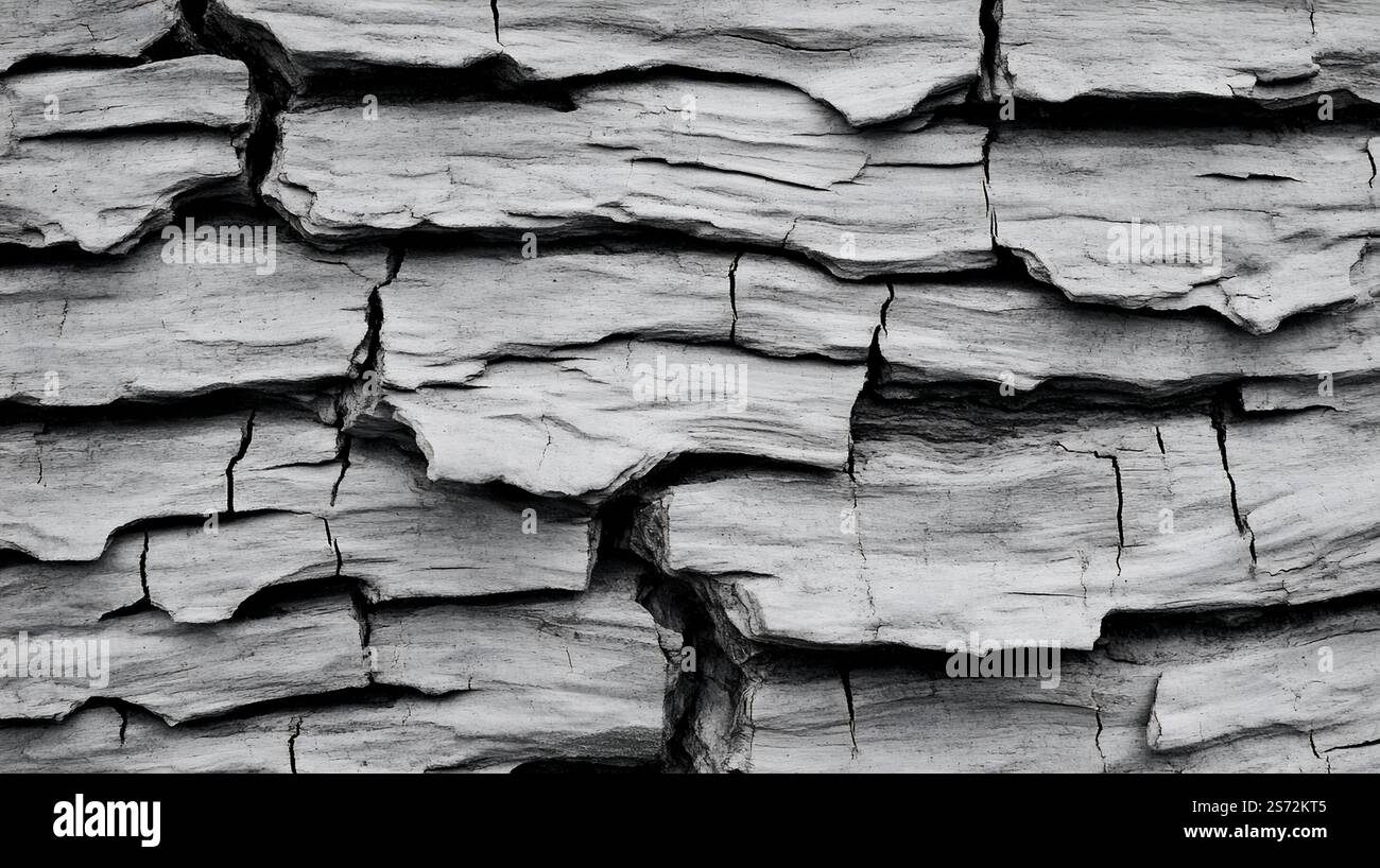 Weathered Tree Bark Textured Close-up with Rugged Natural Backdrop ...