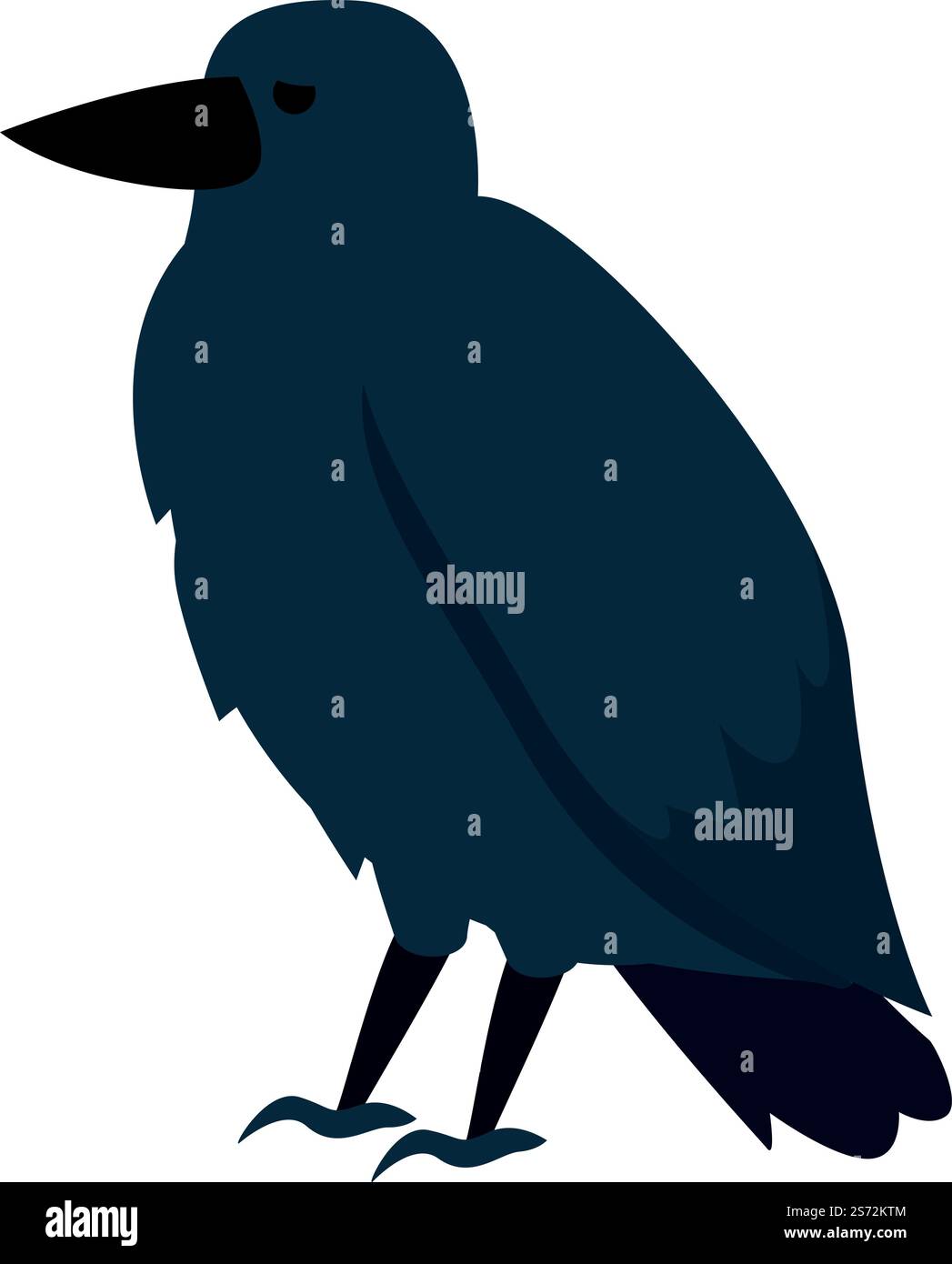Cute raven icon cartoon vector. Bird crow. Fly symbol. Cute raven icon ...