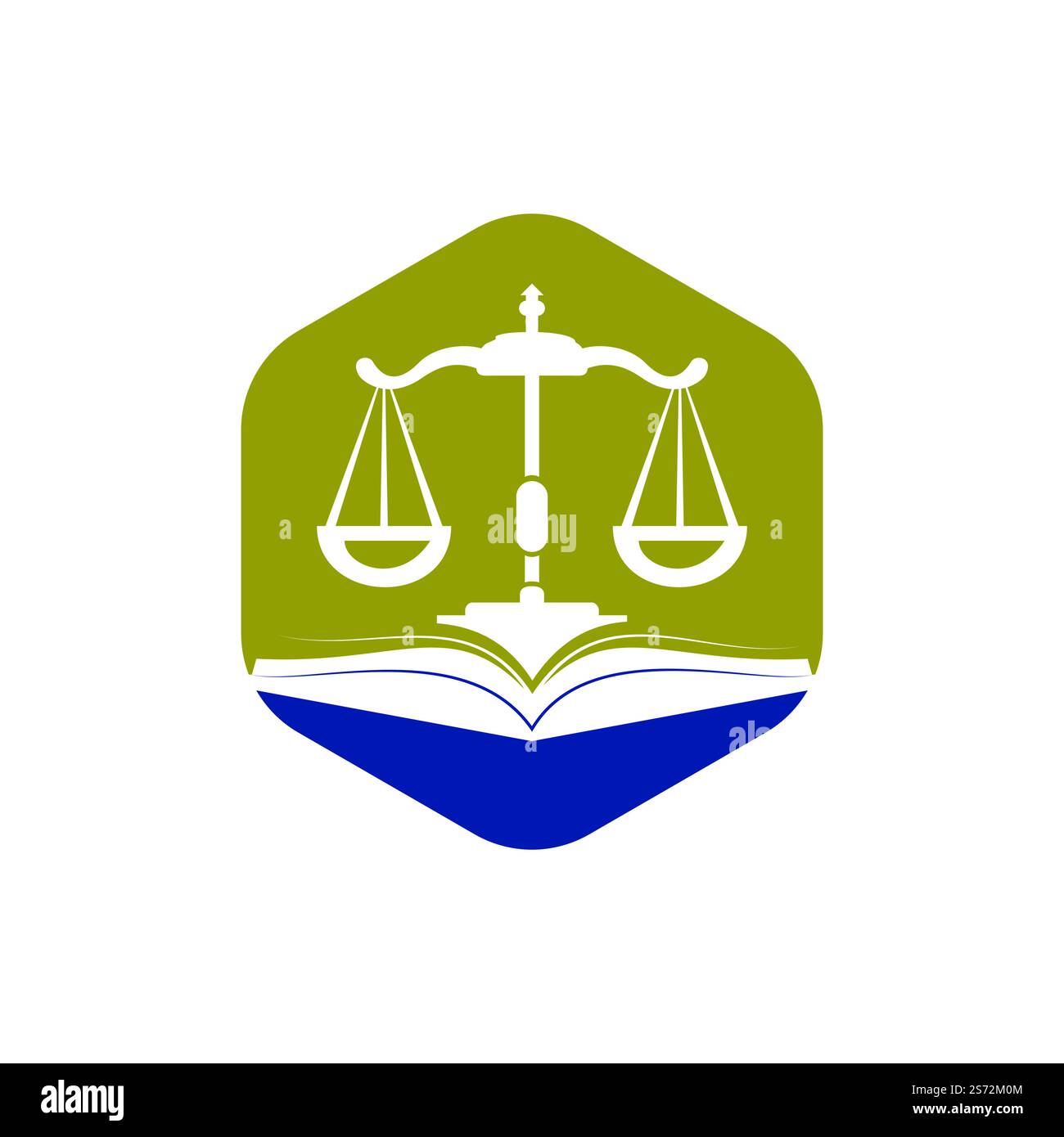 Law education logo design. Vector Libra and open book logo combination ...