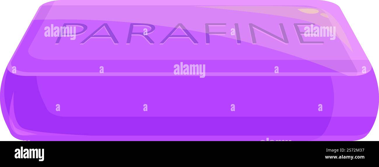 Paraffin icon cartoon vector. Aromatic footcare. Wax lamp. Paraffin ...