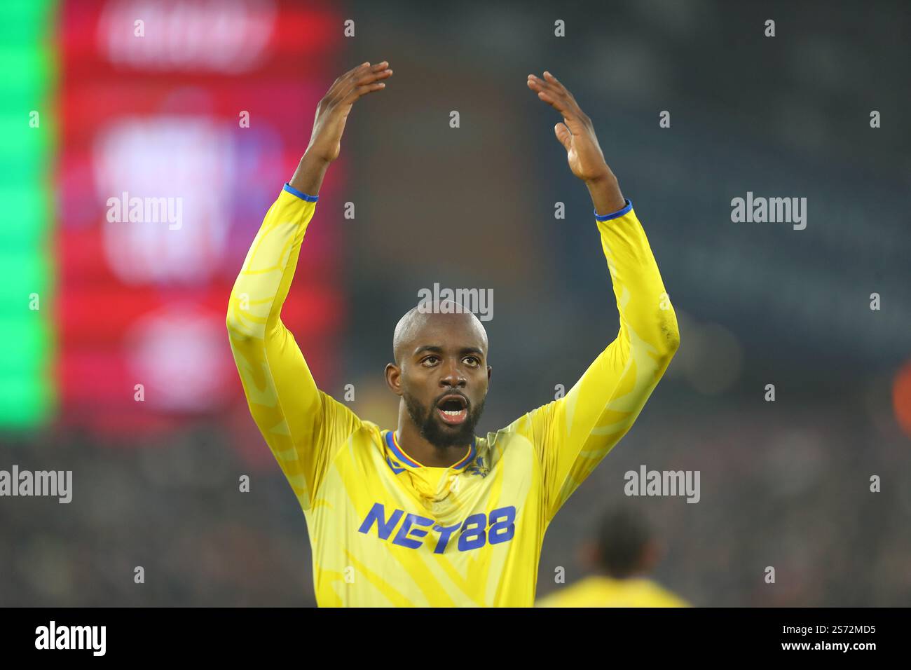 London Stadium, London, UK. 18th Jan, 2025. Premier League Football, West Ham United versus ...