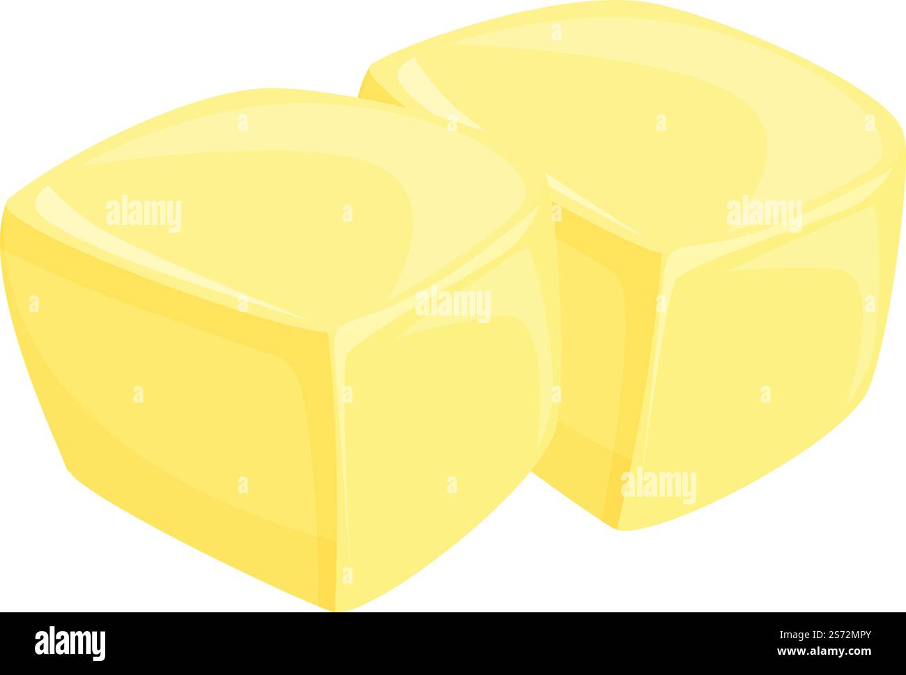 Fruit dried cube icon cartoon vector. Dry food. Sweet fiber. Fruit ...