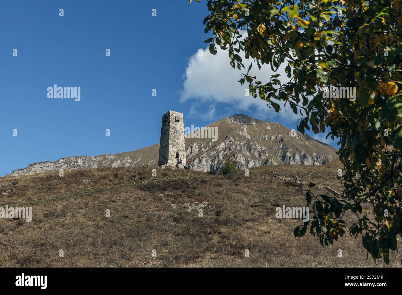 Ancient Dargavs. City of the Dead, North Ossetia-Alania, Russia Stock ...