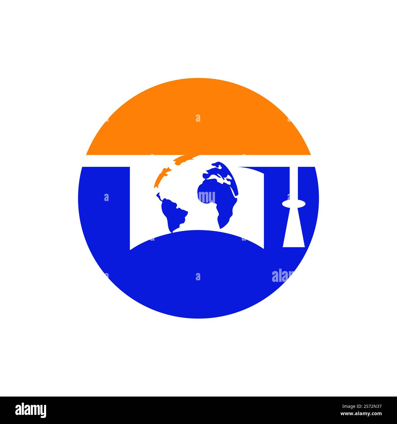 Study abroad vector logo design. Graduation cap and globe icon Stock Vector Image & Art - Alamy