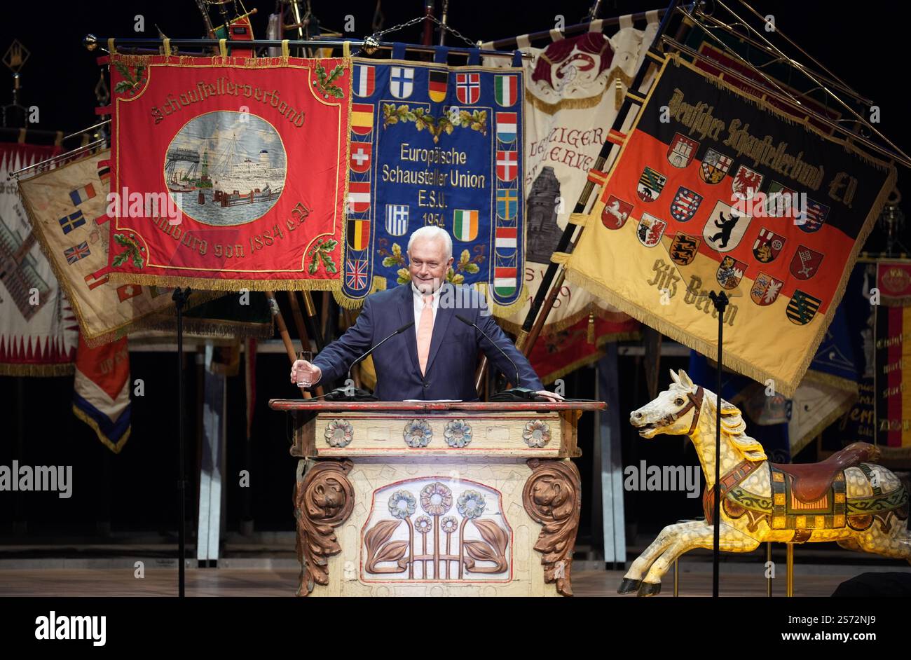 18 January 2025, Hamburg: Wolfgang Kubicki (FDP), Vice President of the ...