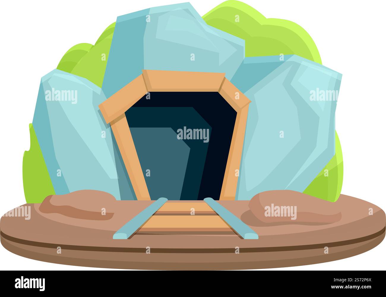 Mine icon cartoon vector. Gold stone. Material gem. Mine icon cartoon ...